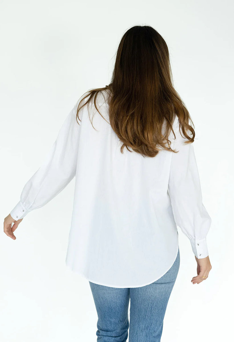 Stephanie Shirt / White – shanslingerie