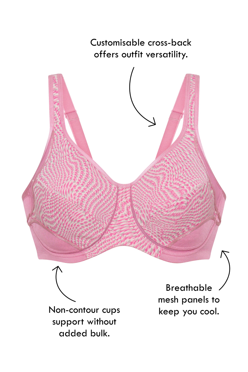 Electrify Underwire Bra / Gelato Rose – shanslingerie