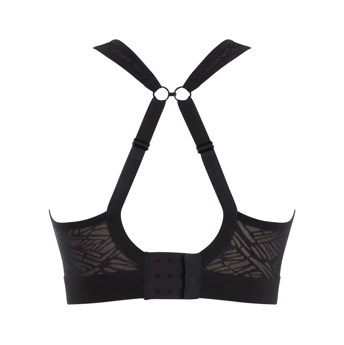 Panache Non Wired Sports Bra - Black/Latte – shanslingerie